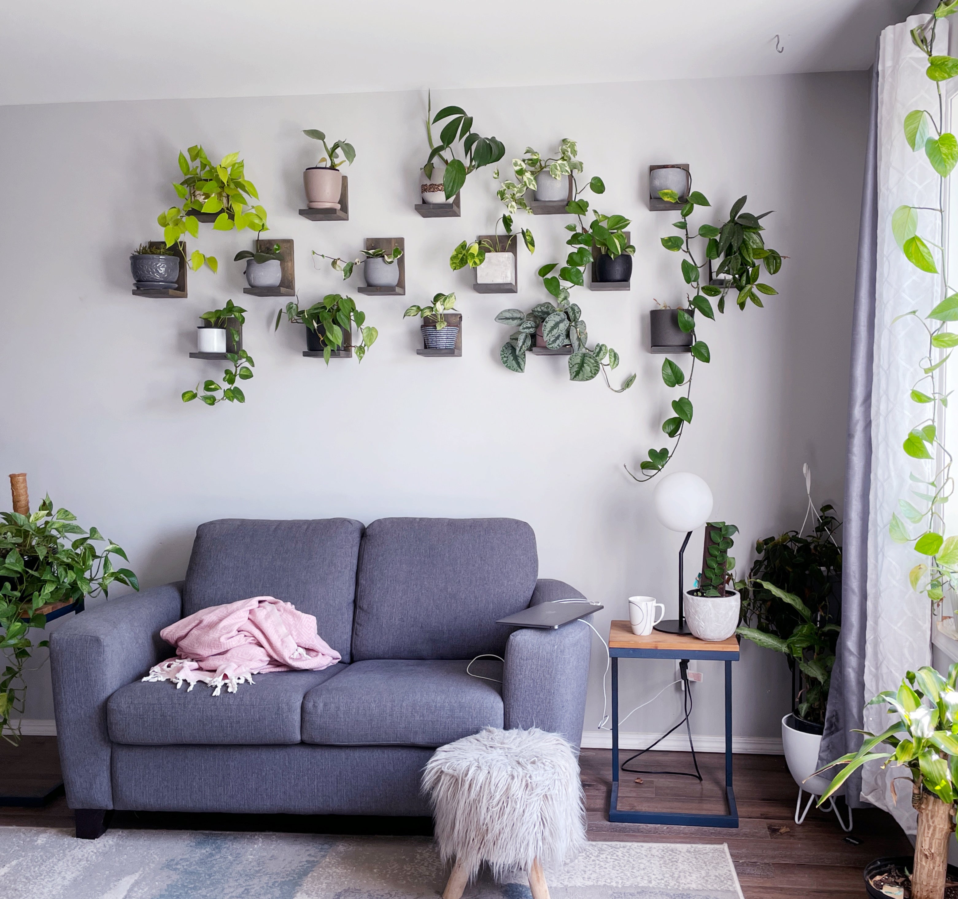 Living Room Designs Plant Walls